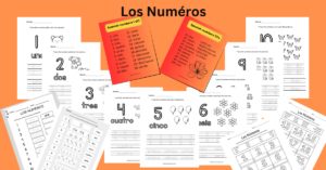 Printable Spanish Number Worksheets - Back to Homemade