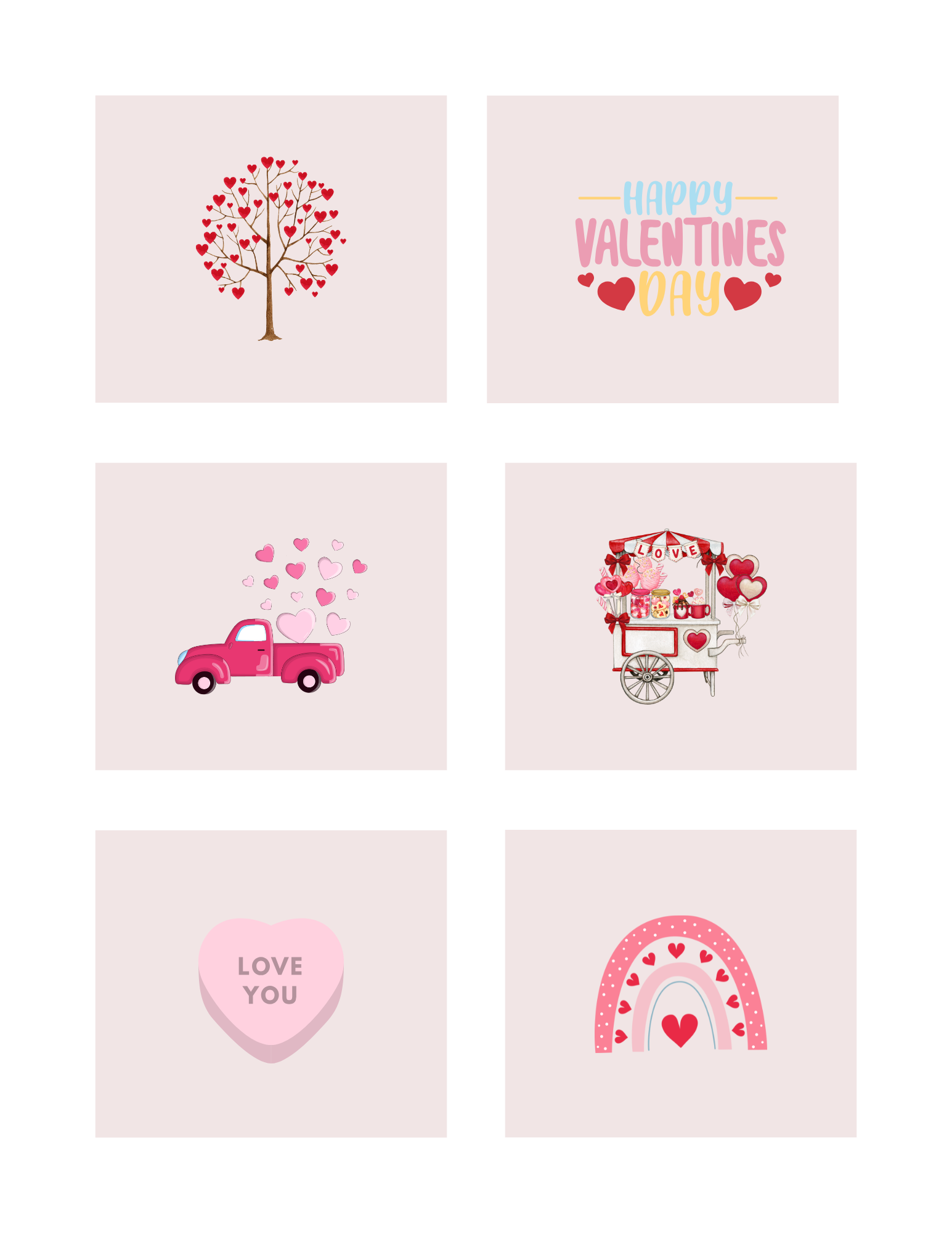 54 Free Printable Valentines - Back to Homemade